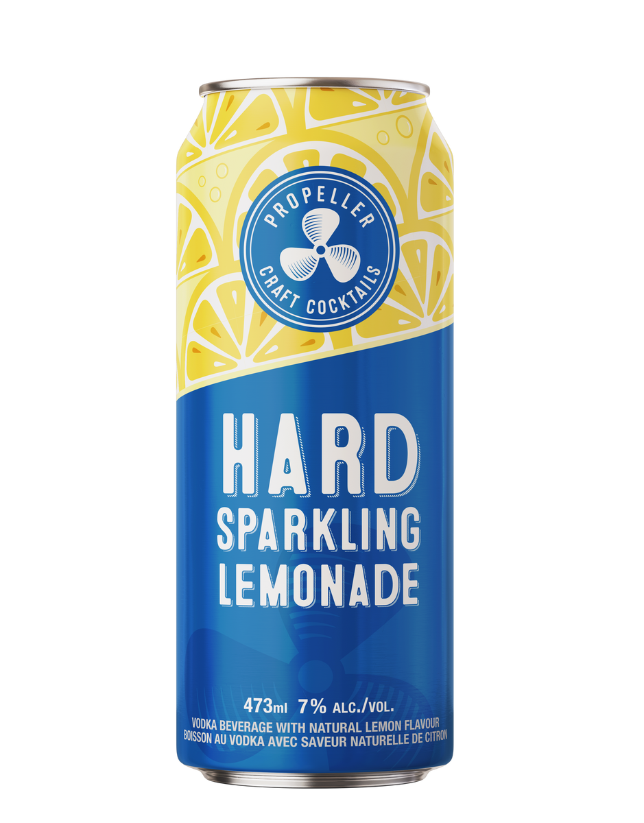 Sparkling Hard Lemonade 4 pack – Propeller Brewing