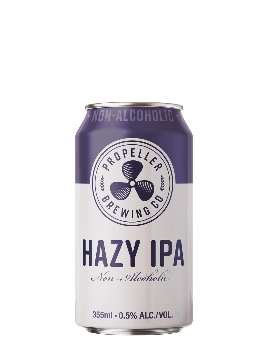 Non-Alcoholic Hazy IPA 4 pack – Propeller Brewing